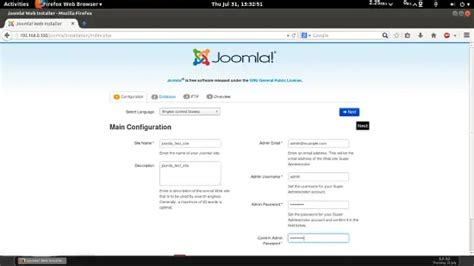 How To Install Joomla On Centos 7