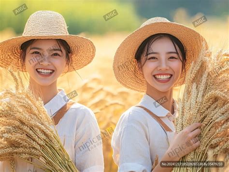 Ai创作图梦回稻香谷 黍离麦秀 稻香 农田丰收的季节喜悦 丰收笑脸 收获金色的喜悦 金色麦浪季 麦香 麦田文化节 五月麦田香 割稻少女 麦黄季节 开心的农民 莜麦丰收 麦田文化节主题活动
