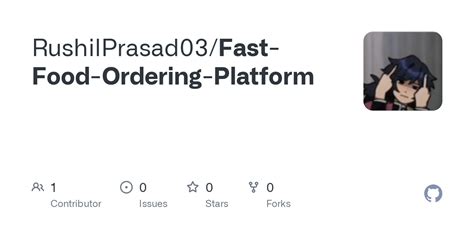 Github Rushilprasad03fast Food Ordering Platform