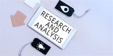 Text Caption Presenting Research And Analysis Business Idea Strategic
