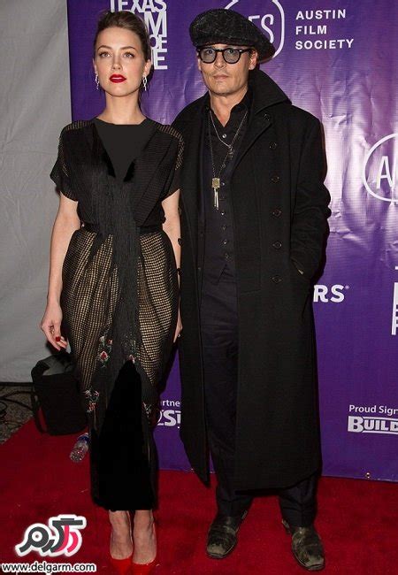 جدیدترین عکسهای جانی دپ و همسرش امبر هرد