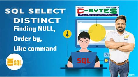 sql queries dintinct order by finding null values like command