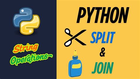 Python Split And Join On Strings And Lists Python Malayalam Tutorial