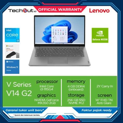 Jual Lenovo V G Itl Core I G Gb Ssd Mx Gb W Ohs Di Seller Techout Tomang