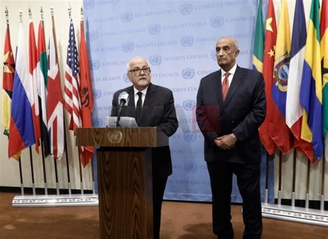 Палестински претставник во ОН Блокадата на Газа предизвика страдање на