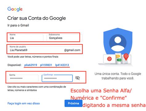 Porque E Como Criar Uma Conta Gratuita De Email No Gmail Passo A