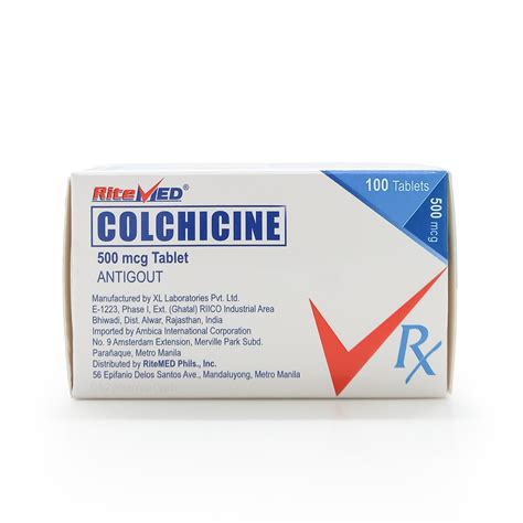 All Ritemed® Colchicine 500mcg Tablets