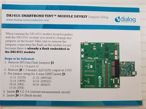 Da15531 Tiny Module Devkit Dsps Example Bluetooth Low Energy Renesas Wireless Connectivity
