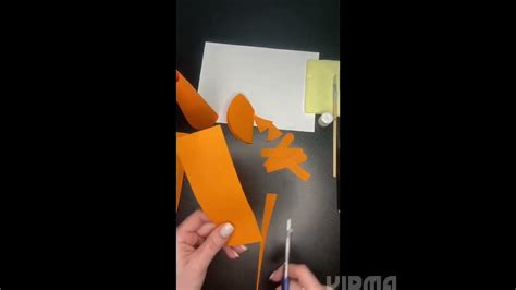Конструювання з паперу „Білочка“ Youtube