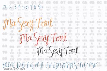 Ma Sexy Font Download Fonts Free Ma Sexy Font Download Fonts Free