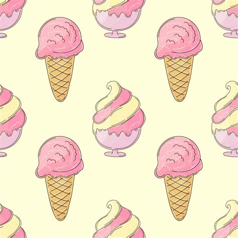 베리 아이스크림 빙 크림 와플 배경 일러스트 및 사진 무료 다운로드 Pngtree