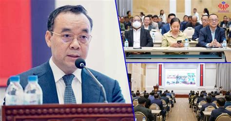 ឯកឧត្តម សួស ប្រាថ្នា អញ្ជើញធ្វើសេចក្ដីរាយការណ៍ក្នុងពិធីផ្សព្វផ្សាយព្រឹត្តិការណ៍