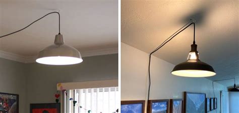 How To Hang A Plug In Pendant Light From Ceiling Steps
