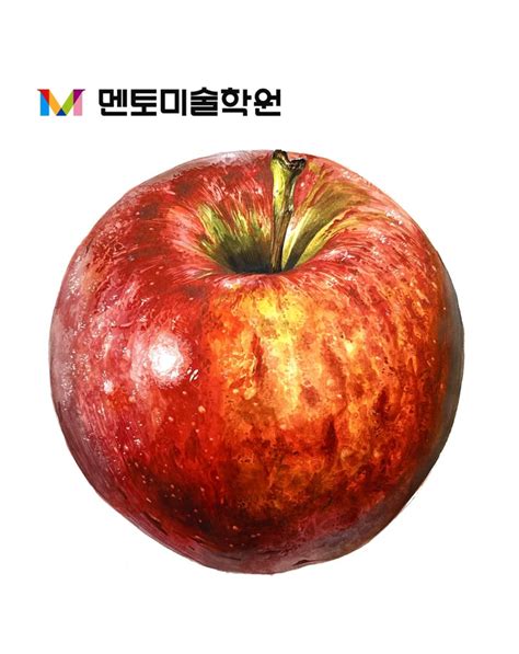 사과 기초디자인 사과 음식 과일