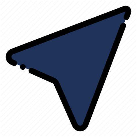 Navigation Arrow Direction Cursor Pointer Icon Download On Iconfinder
