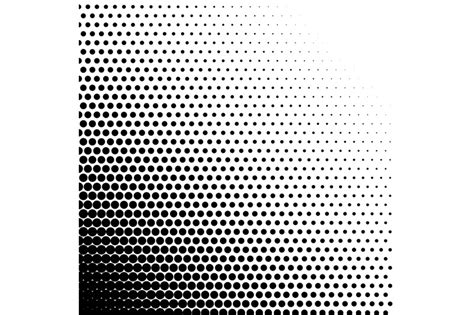 Halftone Dots Gradient Fade Digital Monochrome Pattern By Smartstartstocker Thehungryjpeg