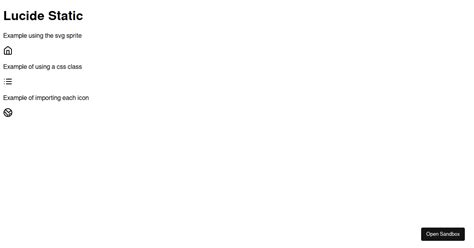 Using The Svg Sprite Codesandbox