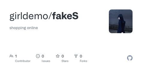 Github Girldemofakes Shopping Online