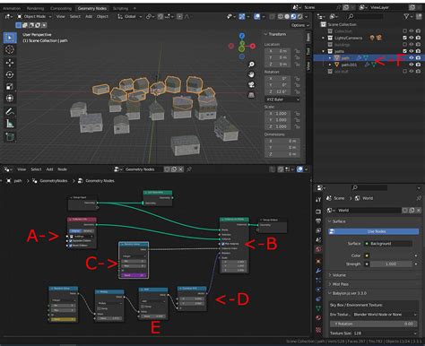 Geometry Nodes And Blender 33 Export Part 2 Collections And Instances