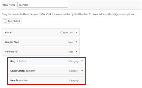 How To Create A Dropdown Menu In Wordpress