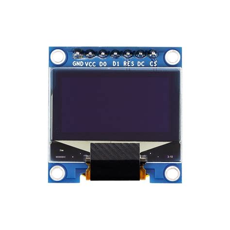 096″ Oled 128×64 Blue Eleunit