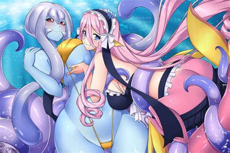 Oct And Meroune Monster Musume By Lindaroze Hentai Foundry