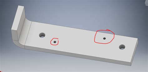 Solved Ilogic Control Threaded Hole Sizes Only In Flat Pattern