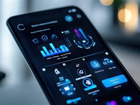 Smart Home App Interface For Controlling And Monitoring Premium Ai Generated Image