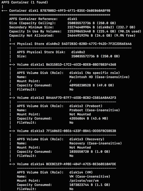 macos apfs other volumes in container problem ask different