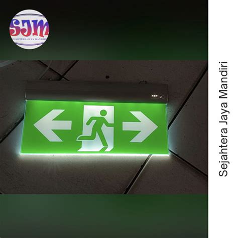 Jual Emergency Exit Led Lampu Exit Led Panah Kanan Kiri Jakarta Pusat