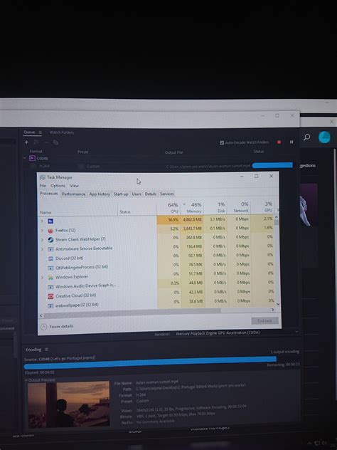 Gpu Rendering Is Activated Still When Rendering My CPU Goes To And My Gpu Stays At Like