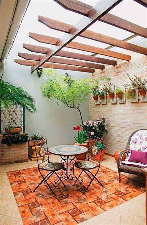Patios Pequeños Y Modernos Cinco Ideas Para Aprovechar Espacio