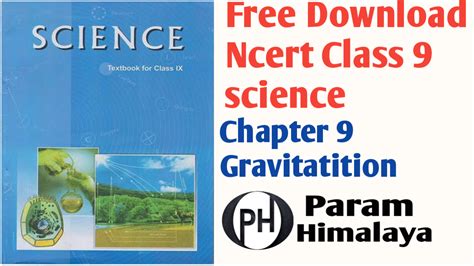 Free Download Ncert Book Class 9 Science Chapter 9 Gravitatition Param Himalaya