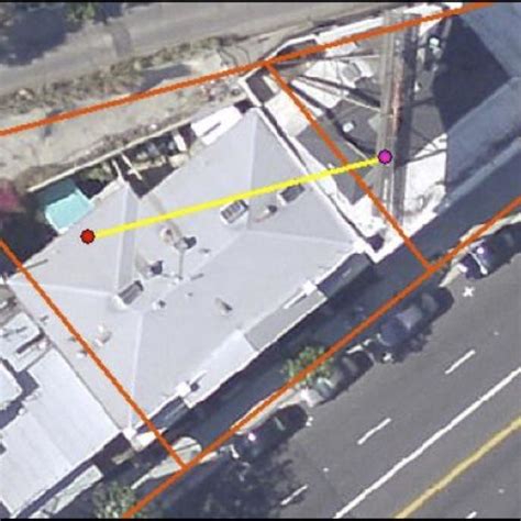 Sample Image Of Arcmap With Line Measurements Between Web And Field