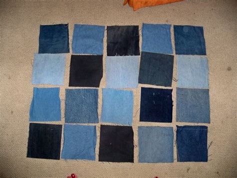 Как сделать джинсовое покрывало