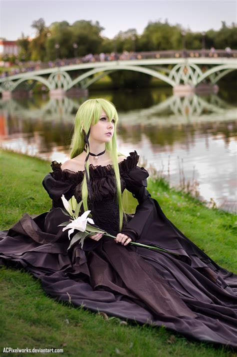 CC CC c c Code Geass Anime Cosplay Code Geass Код Гиас
