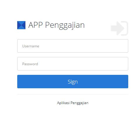 Jual Source Code Sistem Informasi Aplikasi Penggajian Berbasis Website PHP Kota Bekasi JASA