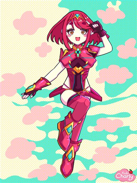 Pyra ⚔️💗 By Tadacharly On Newgrounds