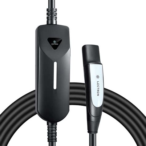 Lectron Portable Level 1 And 2 Tesla Nacs Ev Charger 110v And 240v 12 — Lectron Ev