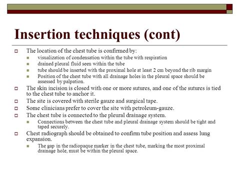 Thoracentesis Procedure Steps