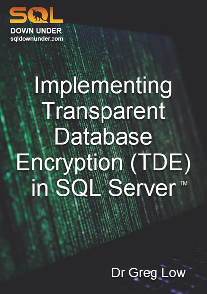 New Free EBook For SDU Insiders Implementing Transparent Database