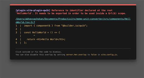 The Behaviour Of `component` Is Different For Different Syntax · Issue 1511 · Qwikdevqwik