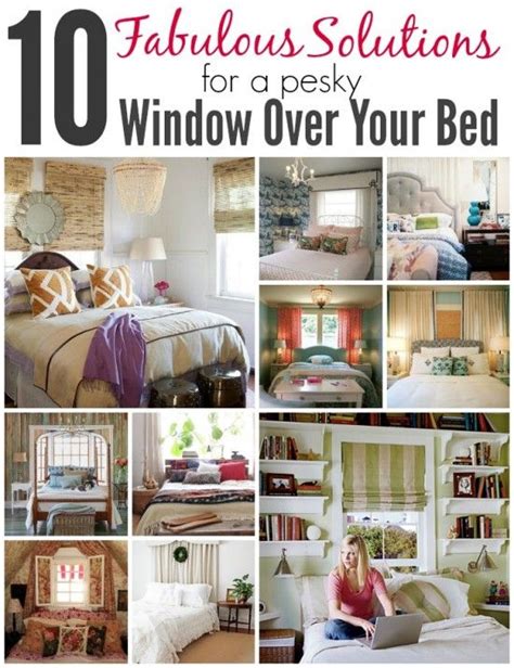 Curtains Above Bed Window Above Bed Bed Against Window No Headboard Above Window Decor