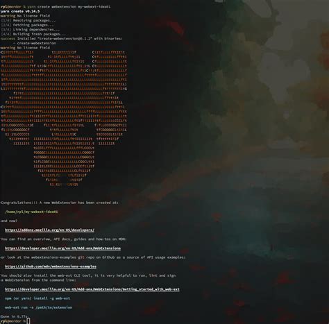 Github Rpl Create Webextension Create A New Webextension With Only One Command