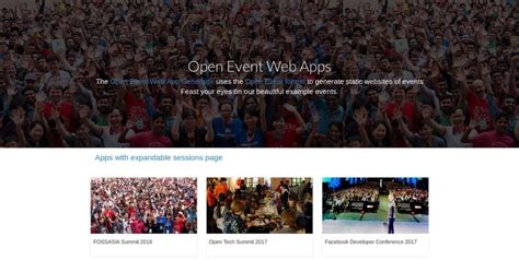 adding event to overview site of open event webapp