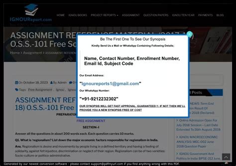 Ppt Assignment Reference Material 2017 18 O S S 101 Free Solved