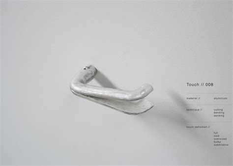 Rene Siebum Explores Touch With Tactile Door Handles