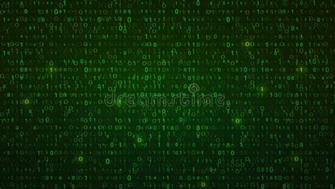 Green Digital Bg Coding Or Hacking Concept Stock Vector Illustration Of Concept Binary
