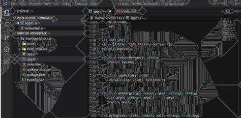 Visual Studio Code Electron Apps Weird Graphical Artifacts Glitch