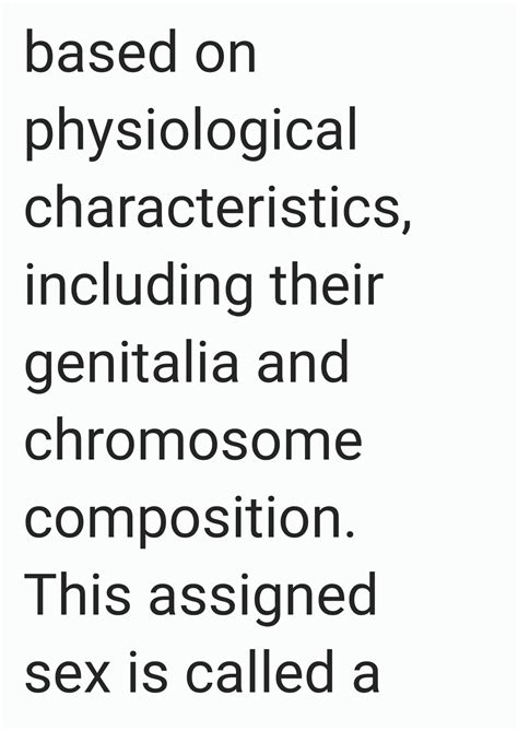 SOLUTION Sex And Gender What Is The Difference Studypool